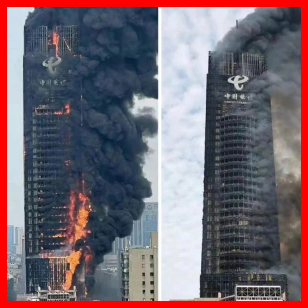 Changsha Skyscraper In China On Fire Video Goes Viral